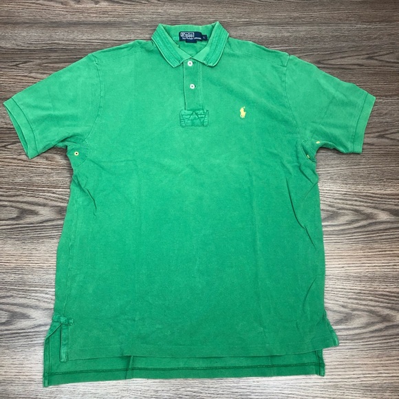 Polo Ralph Lauren | Shirts | Polo Ralph Lauren Distressed Rugby Polo ...